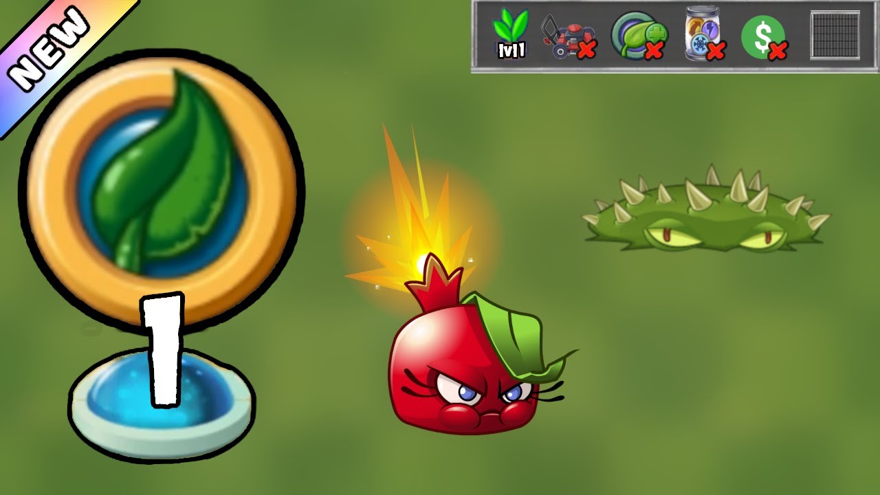Plants vs Zombies 2 - Plant of the Week Bombegranate Level 1 [Plants ...