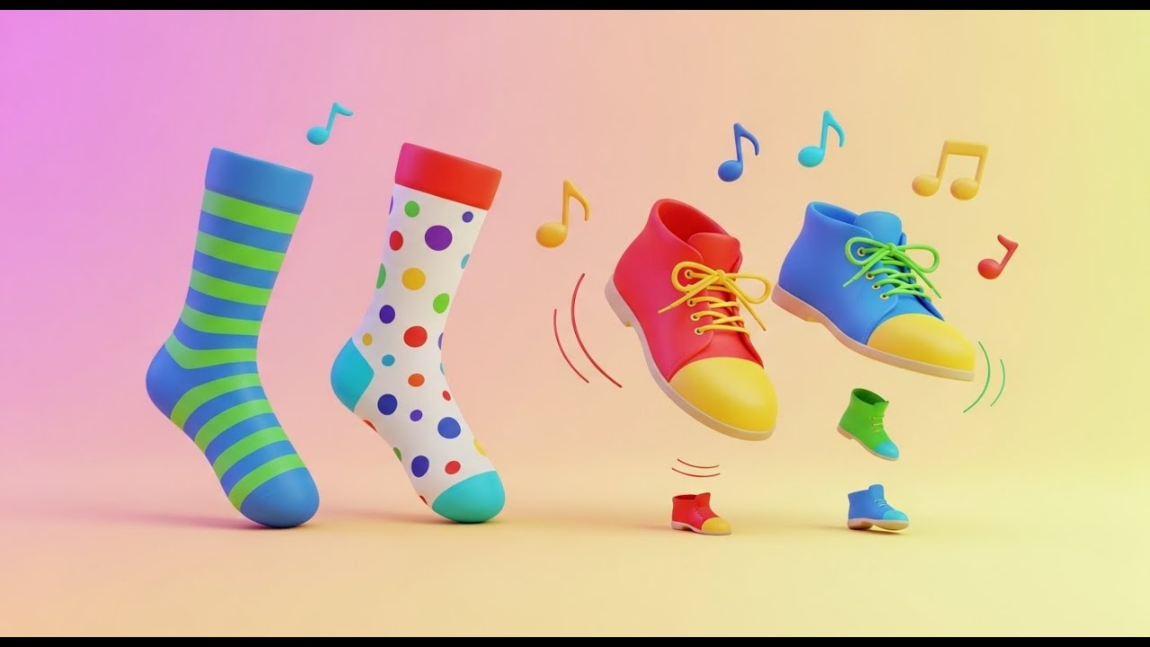My Socks Learned to Dance | Funny Nursery Rhymes and Kids Songs ...