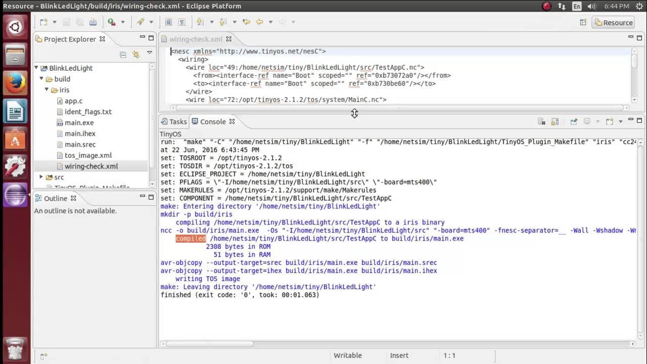 Tinyos tutorial - YouTube