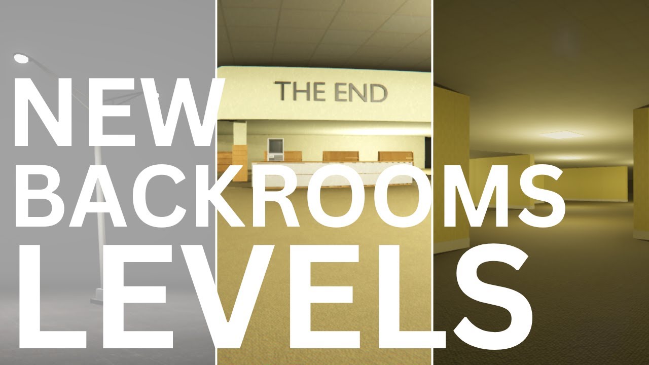 New Backrooms Levels in my Game - YouTube