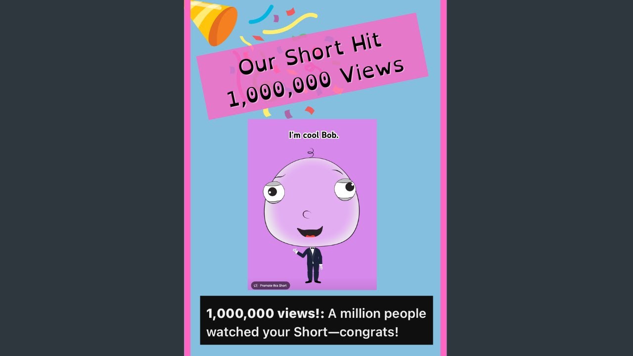🔴 Our YouTube Short Hit 1,000,000 Views | How Did We Get One Million ...