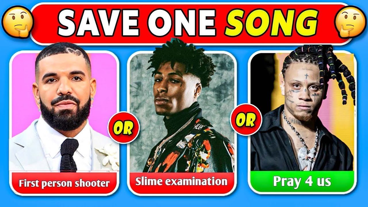 Save One Drop one⭐ - Most Popular Rap Songs 🎵Pick one Kick one | Music ...