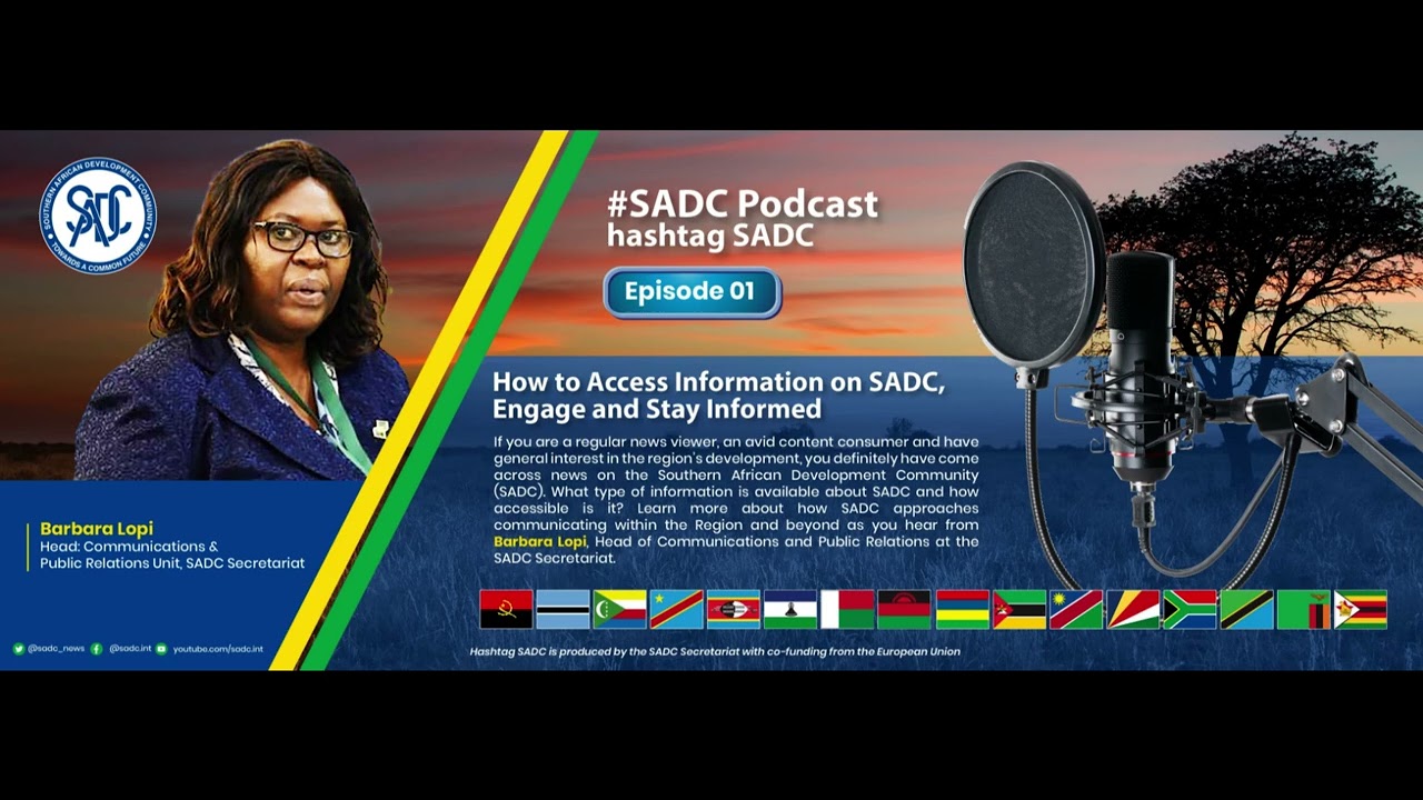 #SADC PODCAST EPISODE 1: How to Access Information on SADC, Engage and ...