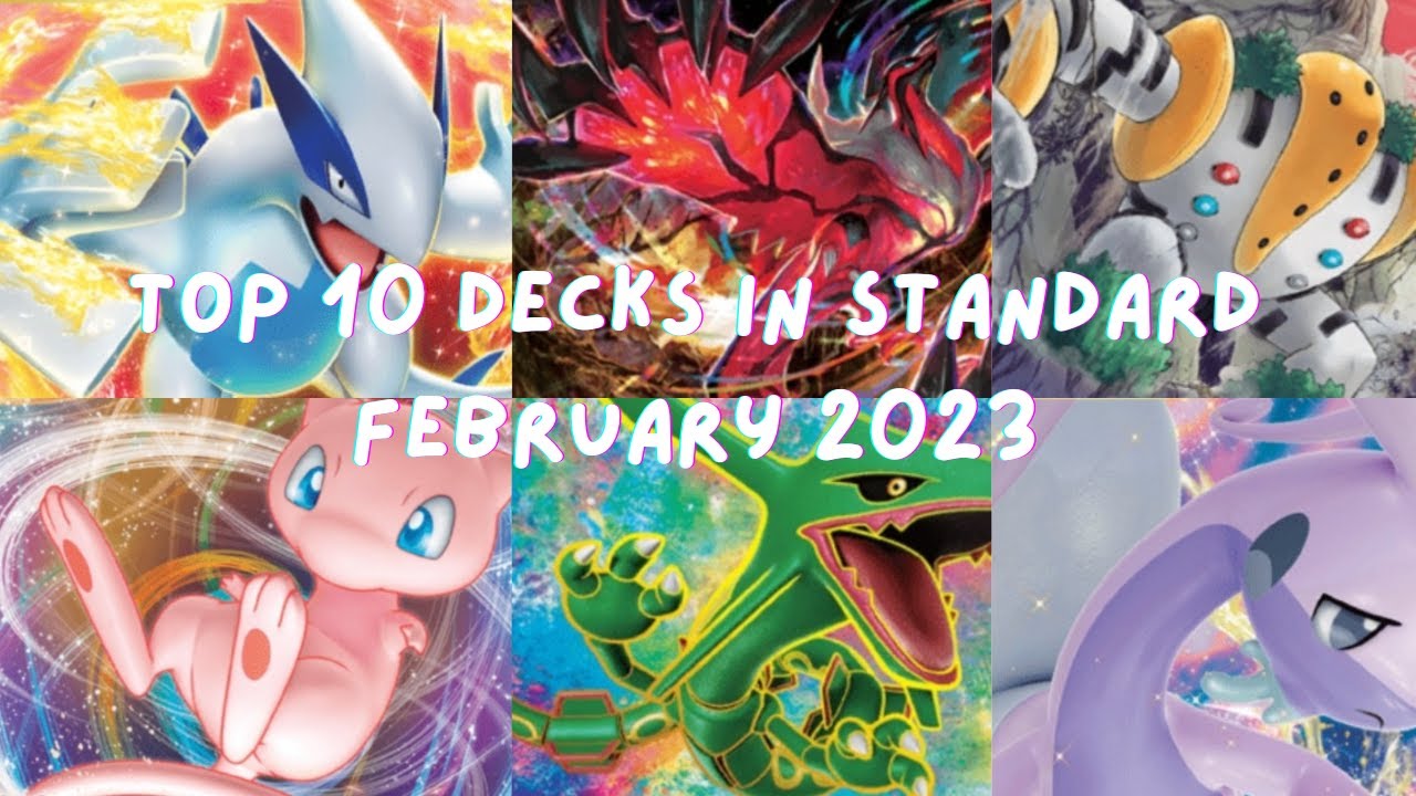 The Top 10 BEST decks in Standard | Pokémon Trading Card Game ...