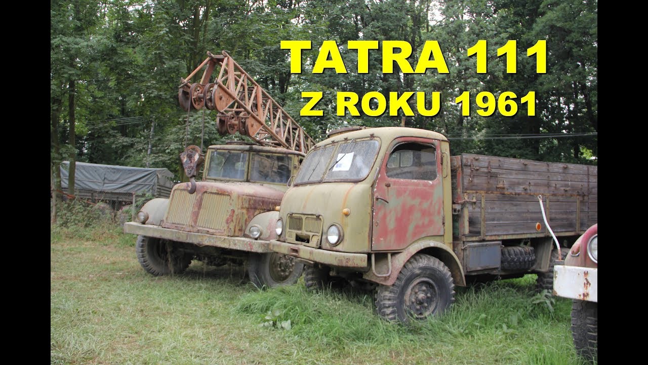 TATRA 111 z roku 1961 - start a jízda! - YouTube