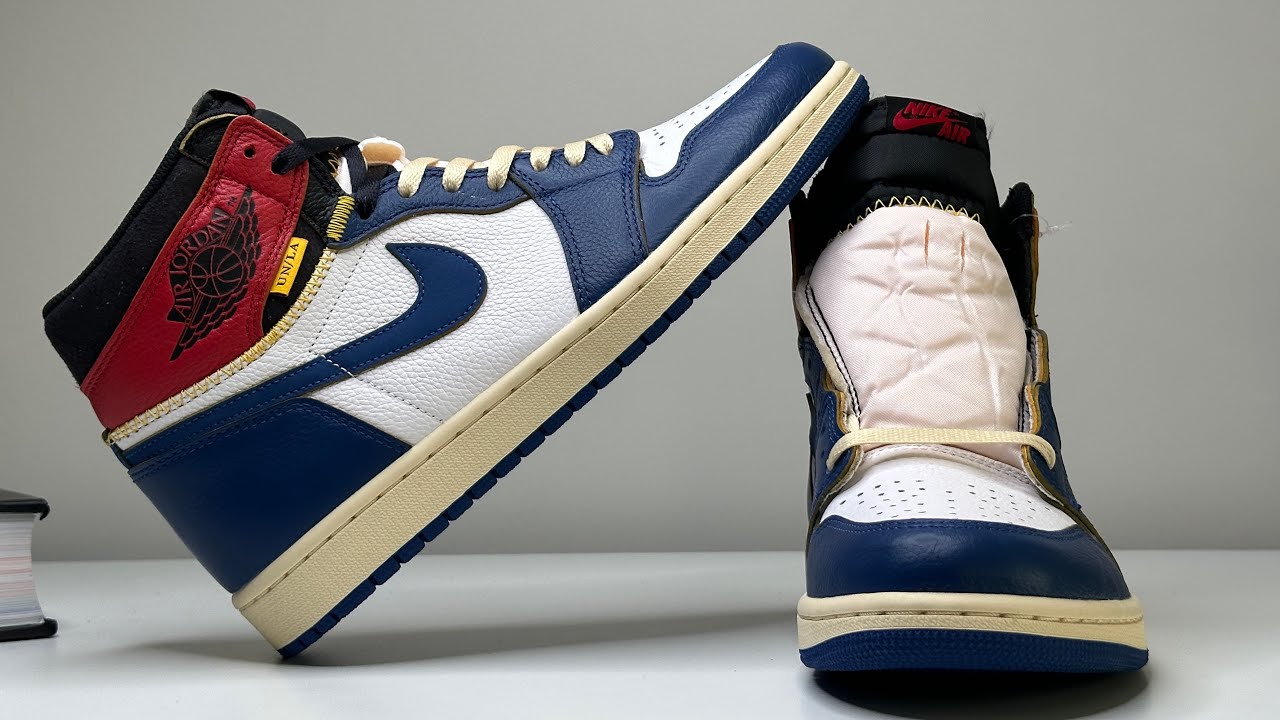 AIR JORDAN 1 UNION STORM BLUE | FLAWLESS VICTORY - YouTube