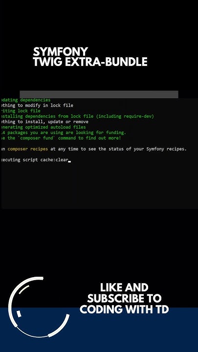 Symfony Twig Extra Bundle Shorts Youtube
