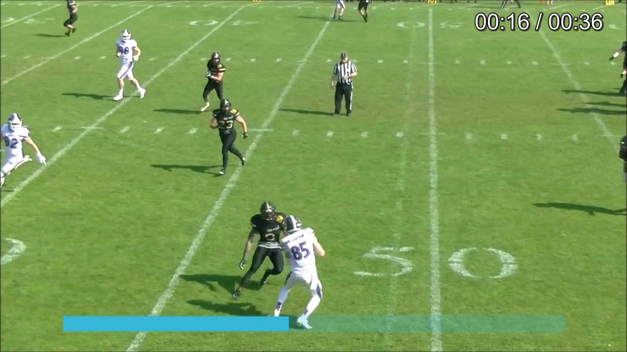 IFAF Training tape 2020 44 Progress Cross field - YouTube