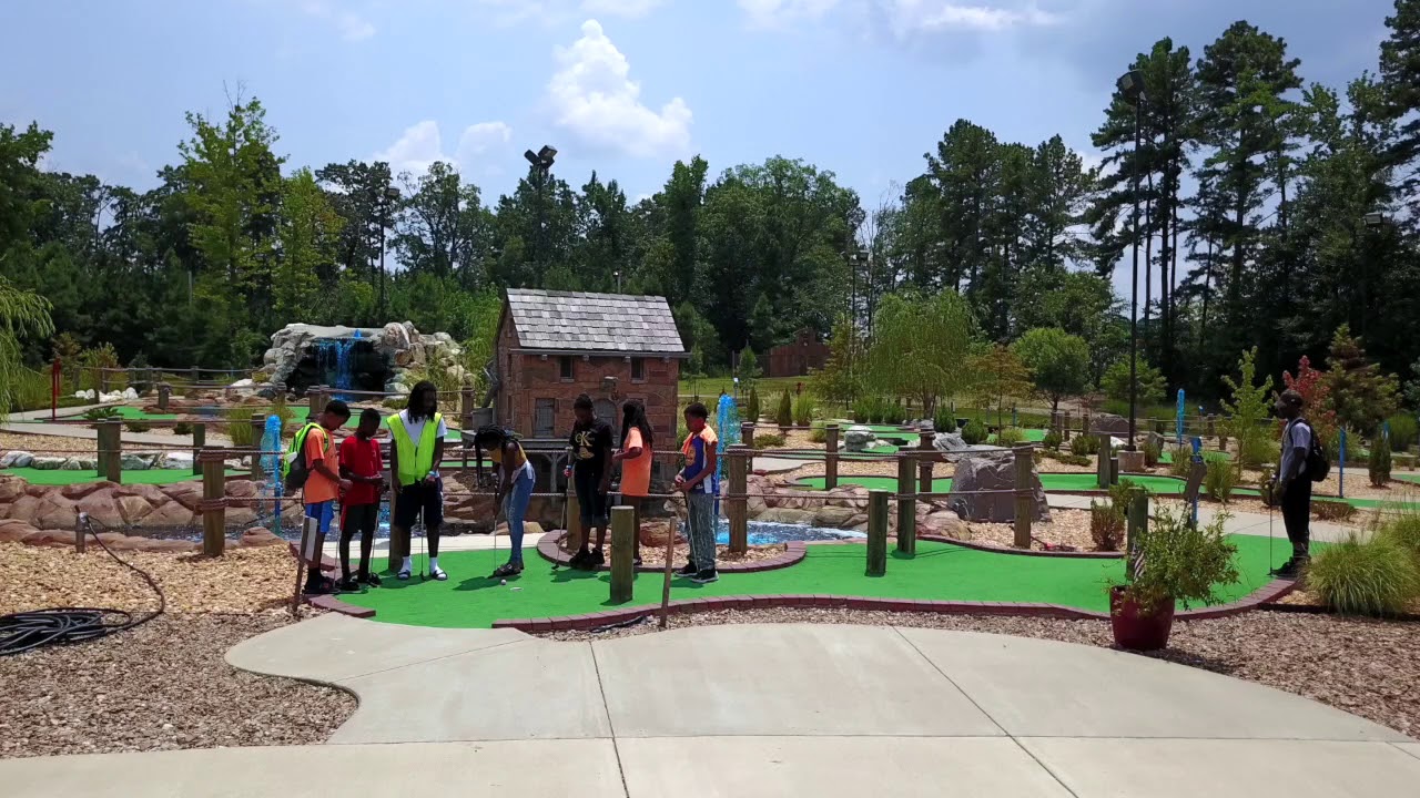 Big Rock Fun Park 38M aerial video - YouTube