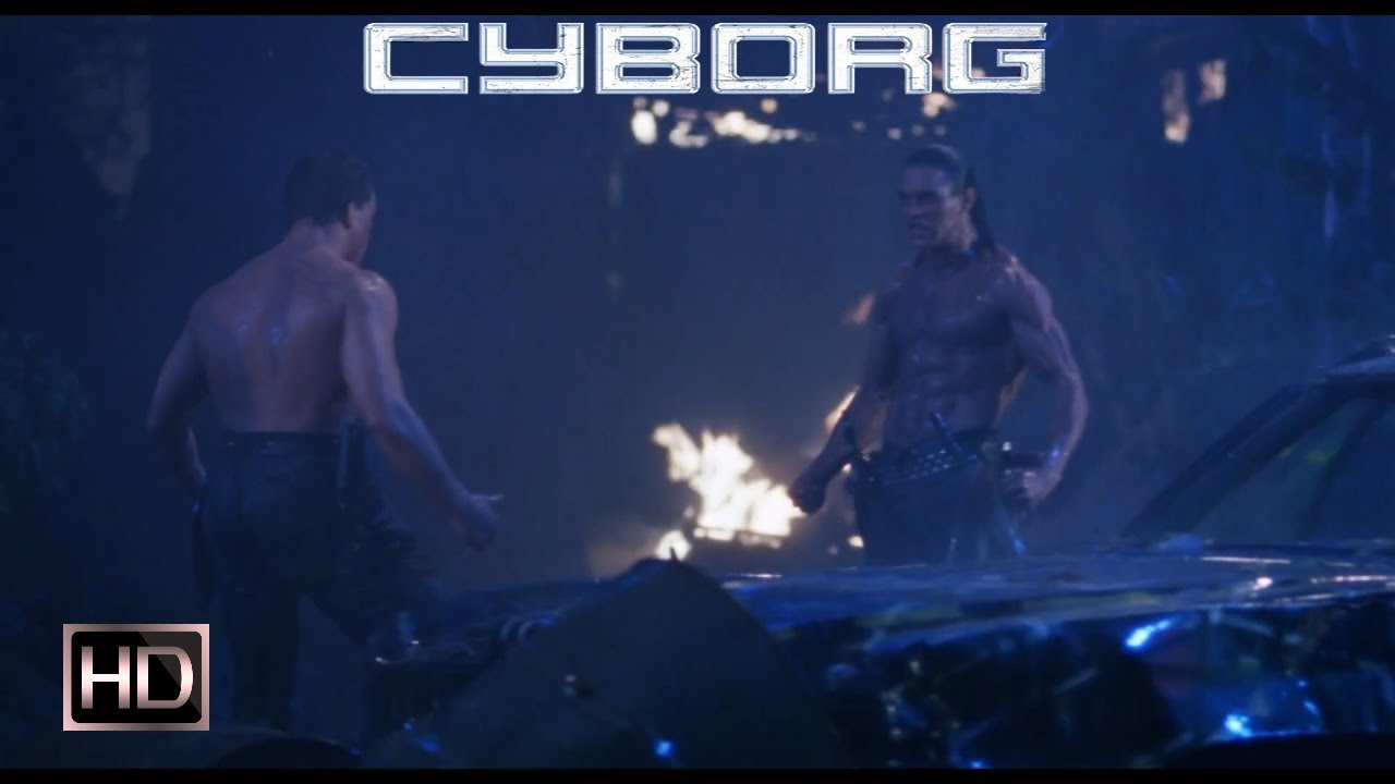 Киборг - Ван Дамм против Фендера финальный бой часть 2-Cyborg-Van Damme ...