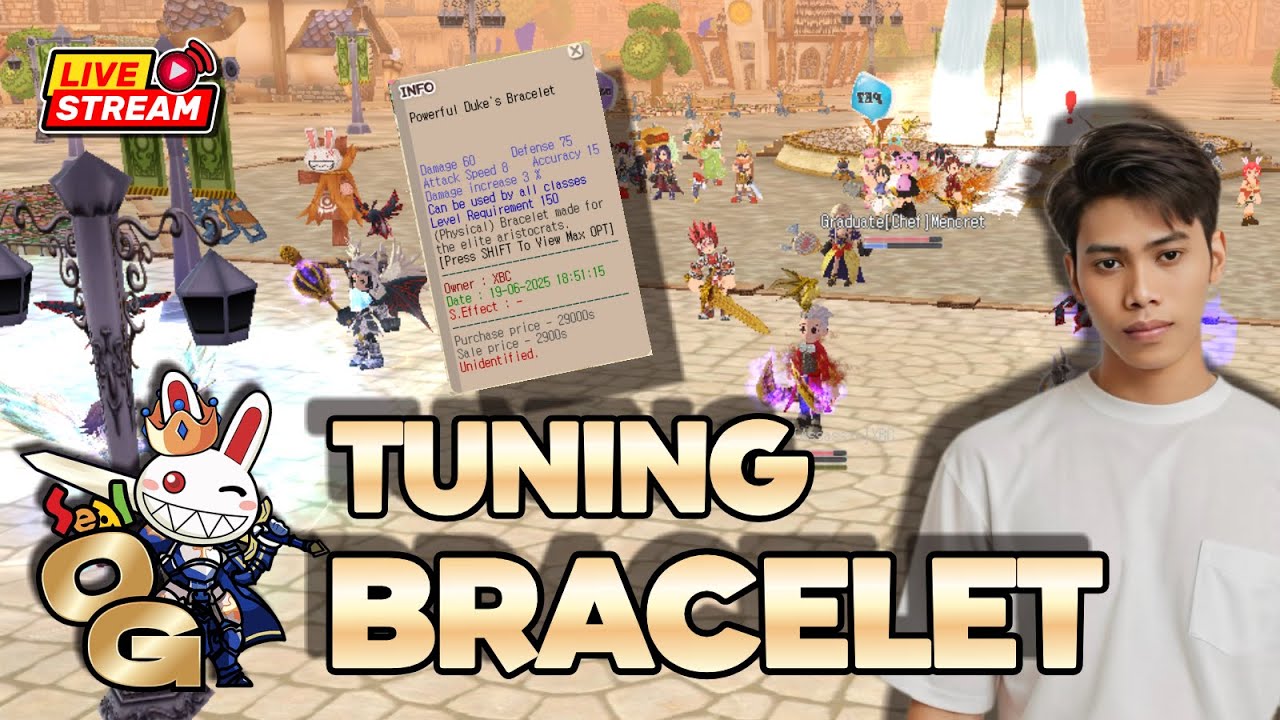 🔴 [ LIVE ] - GACHA TUNING BRACELET BARU SEMOGA WANGY - SEAL ONLINE OG ...
