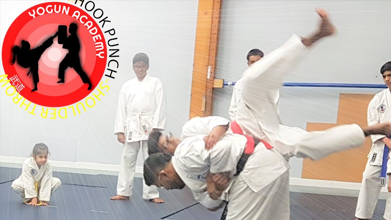 Sensei Yogun demonstrating a Judo shoulder throw - YouTube