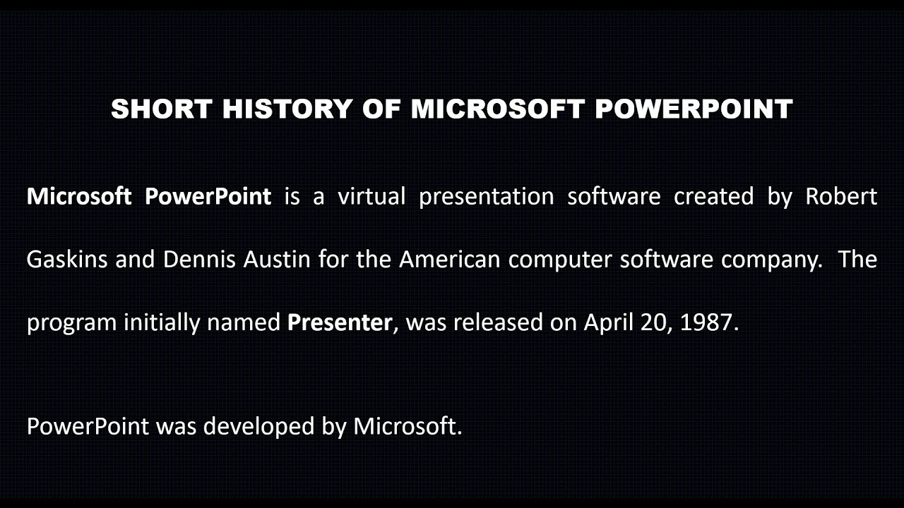 Definition Of Microsoft PowerPoint YouTube Definition Of Microsoft PowerPoint YouTube