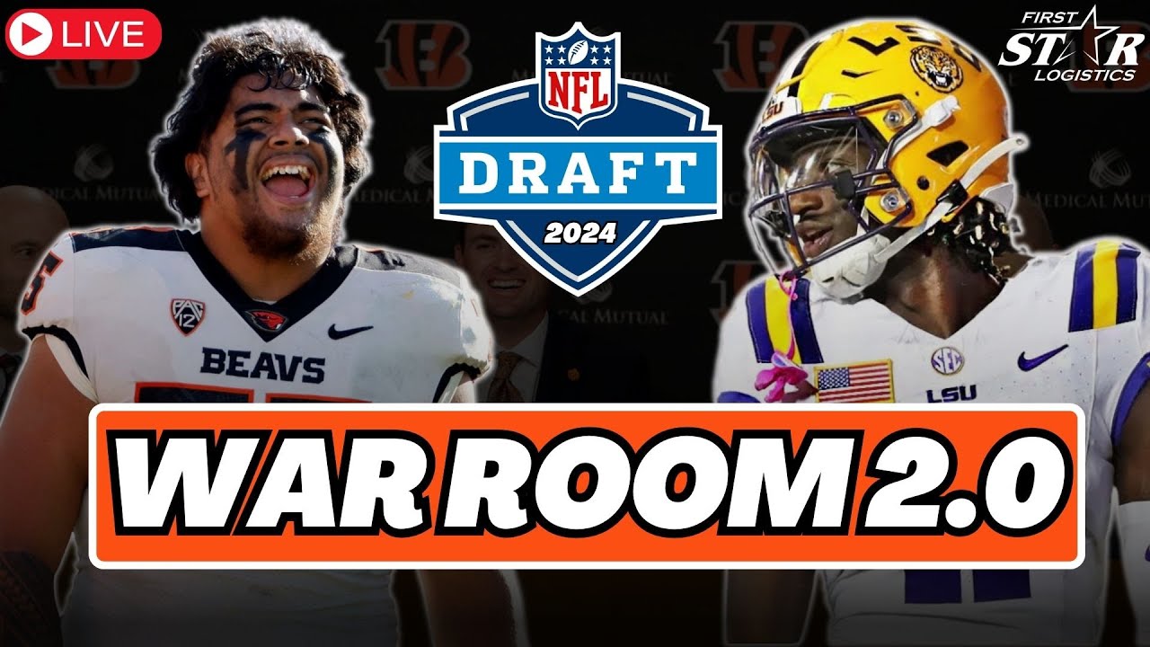 Bengals Mock Draft War Room 2.0 | State of the Jungle - YouTube