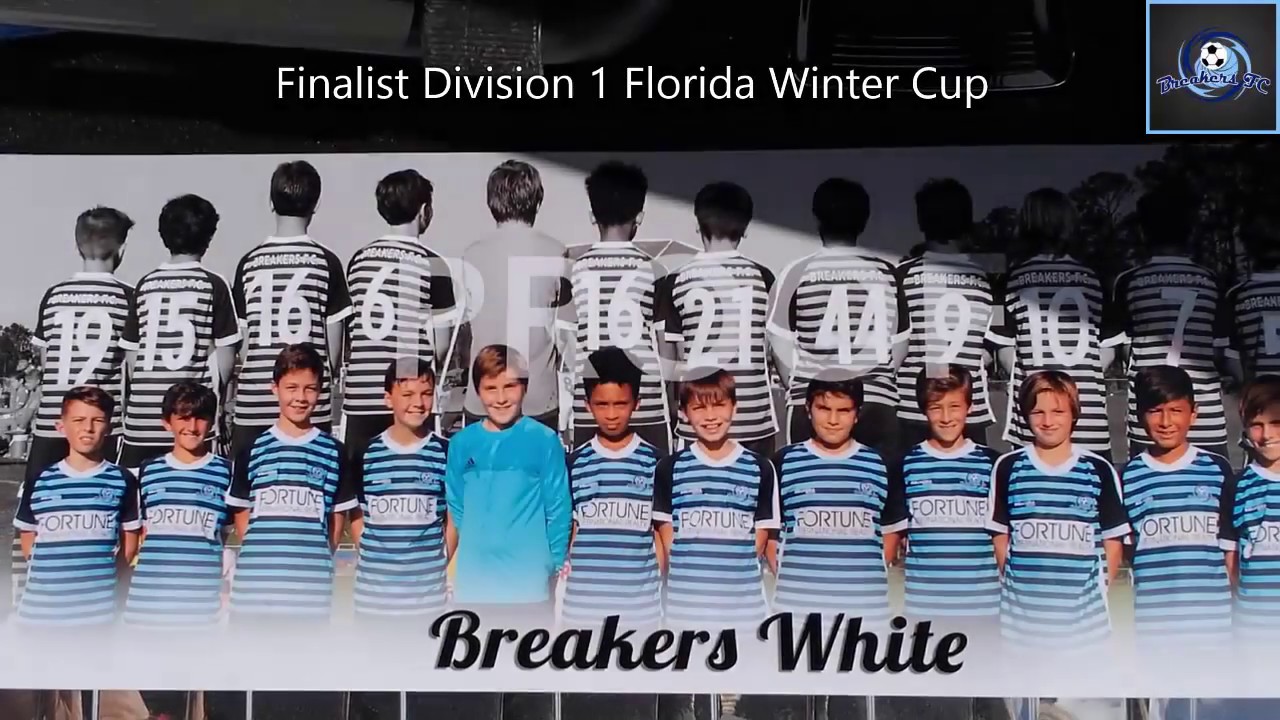 Breakers FC U12 White Team Daytona Finalist December 2017 - 1st ...