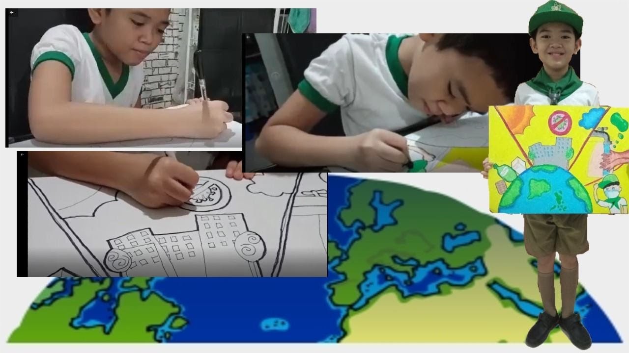 Poster Making (BSP) - YouTube