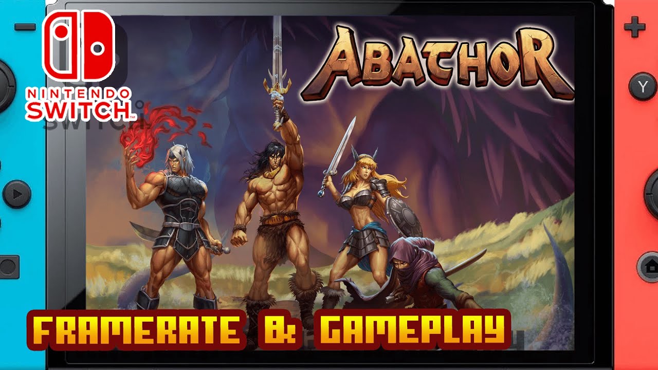 Abathor - (Nintendo Switch) - Framerate & Gameplay - YouTube