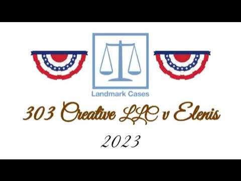303 Creative LLC v Elenis (2023) - YouTube