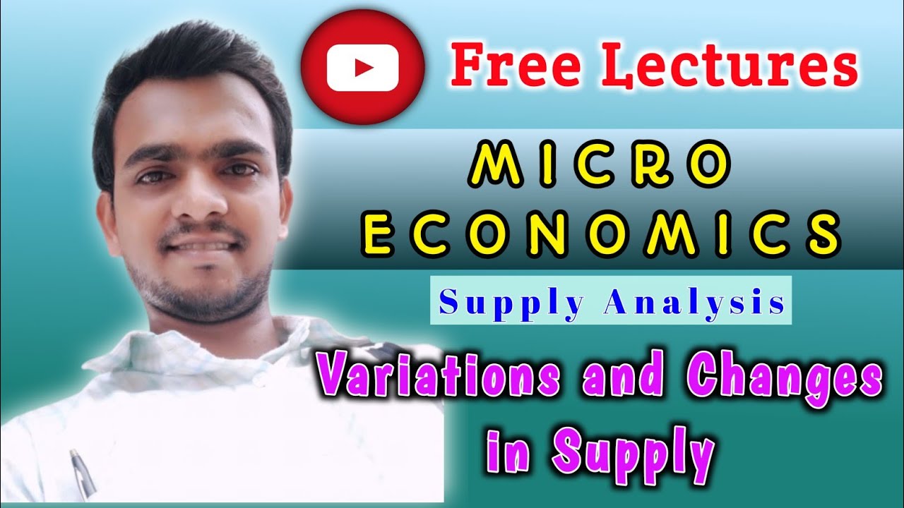 L17- Supply Analysis | Variations & Changes in Supply | 11th & 12th ...