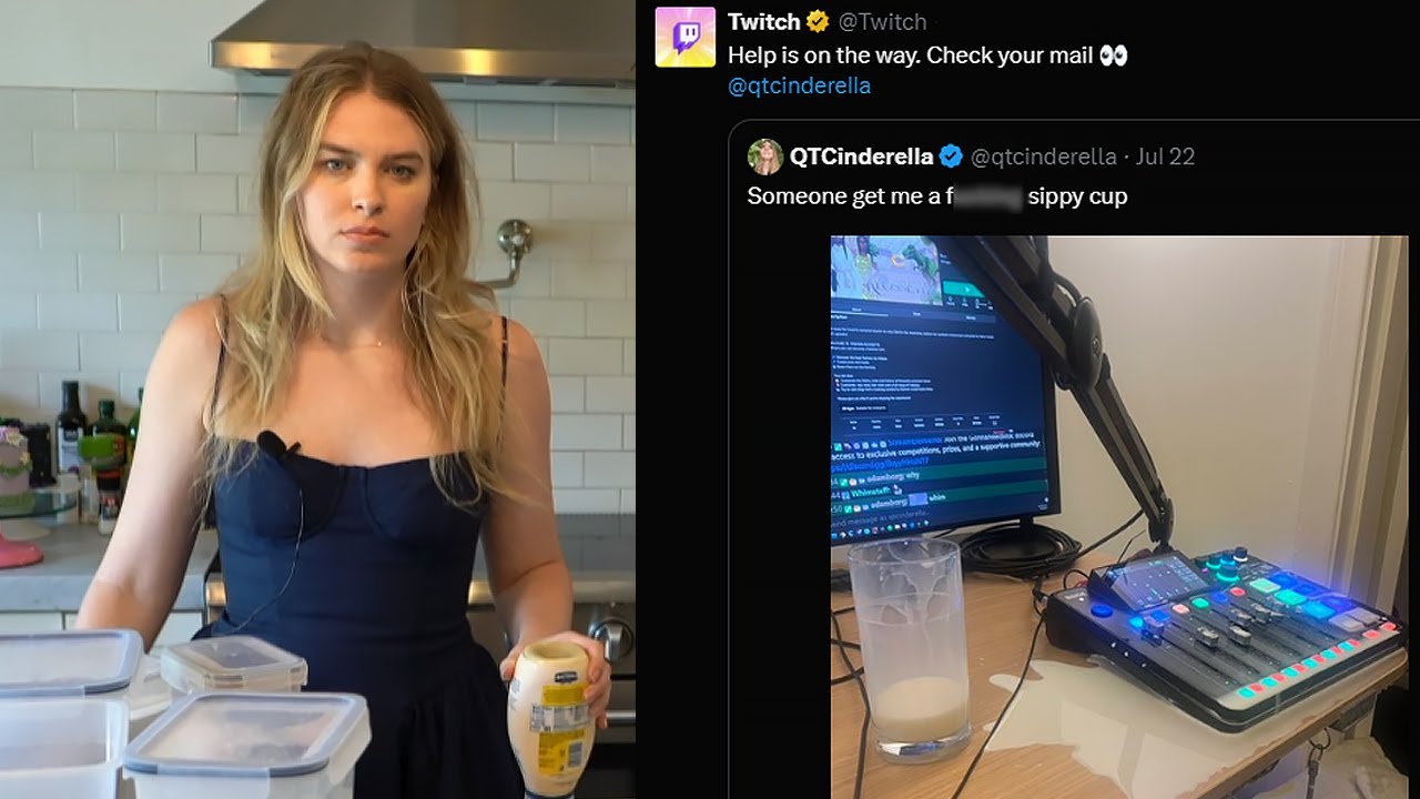 QTCinderella gets roasted by Twitch - YouTube