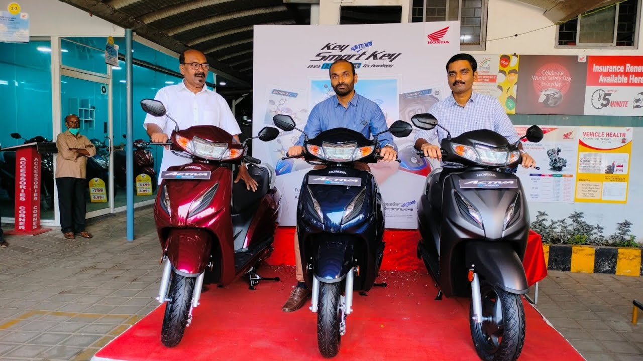 wonderful moments from Activa 6g H smart Launching at Shymas honda ...