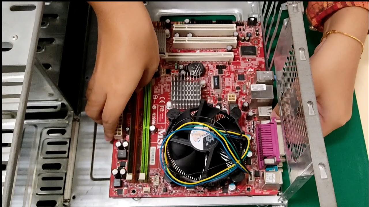 Cara Pasang Motherboard dalam casing - YouTube