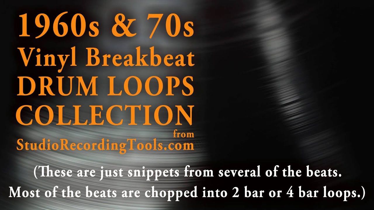 1960s & 70s Drum Loops Demo - YouTube