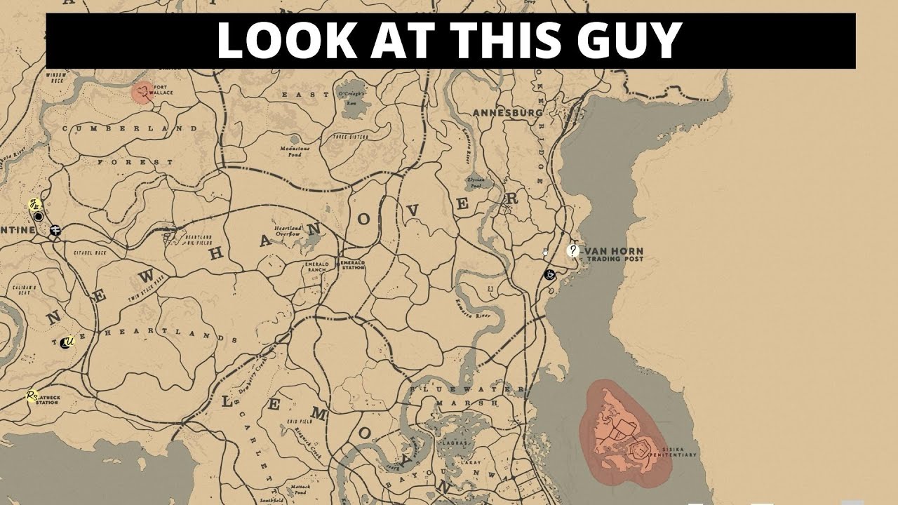 If you come here you can see this guy... RDR2 - YouTube