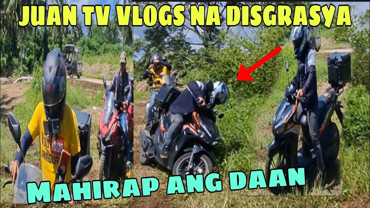 JUAN TV VLOGS NADISGRASYA SA MOTOR, NATUMBA - YouTube