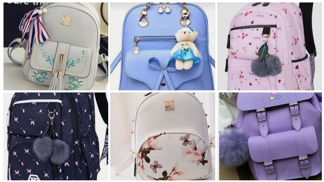 Beautiful Stylish College Bag Design For Girls/Latest Bag ...