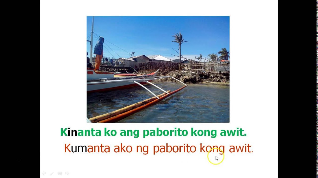 1. Tagalog / Filipino Grammar :Ang vs Ng Um vs In - YouTube