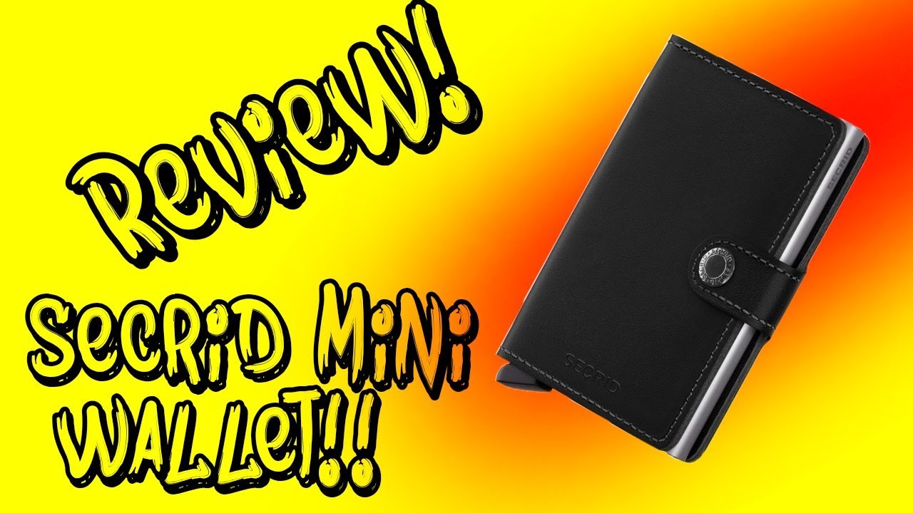 Secrid Mini Wallet Review - 4 Years of use ( EDC Gear ) - YouTube