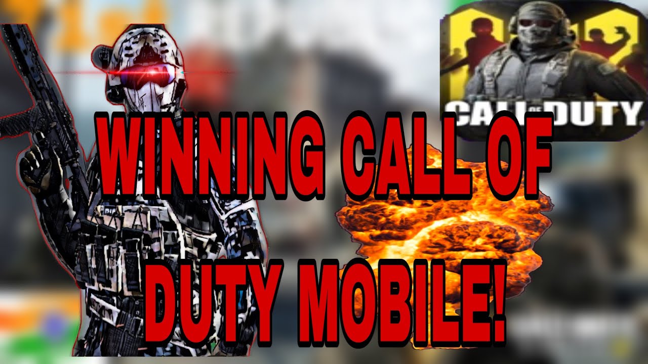 Winning a game of Call Of Duty Mobile - YouTube