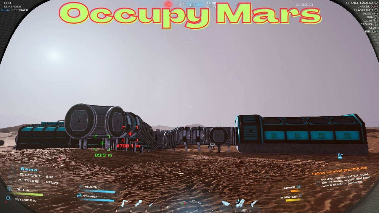 Occupy Mars (E-20) Time to do some building - YouTube