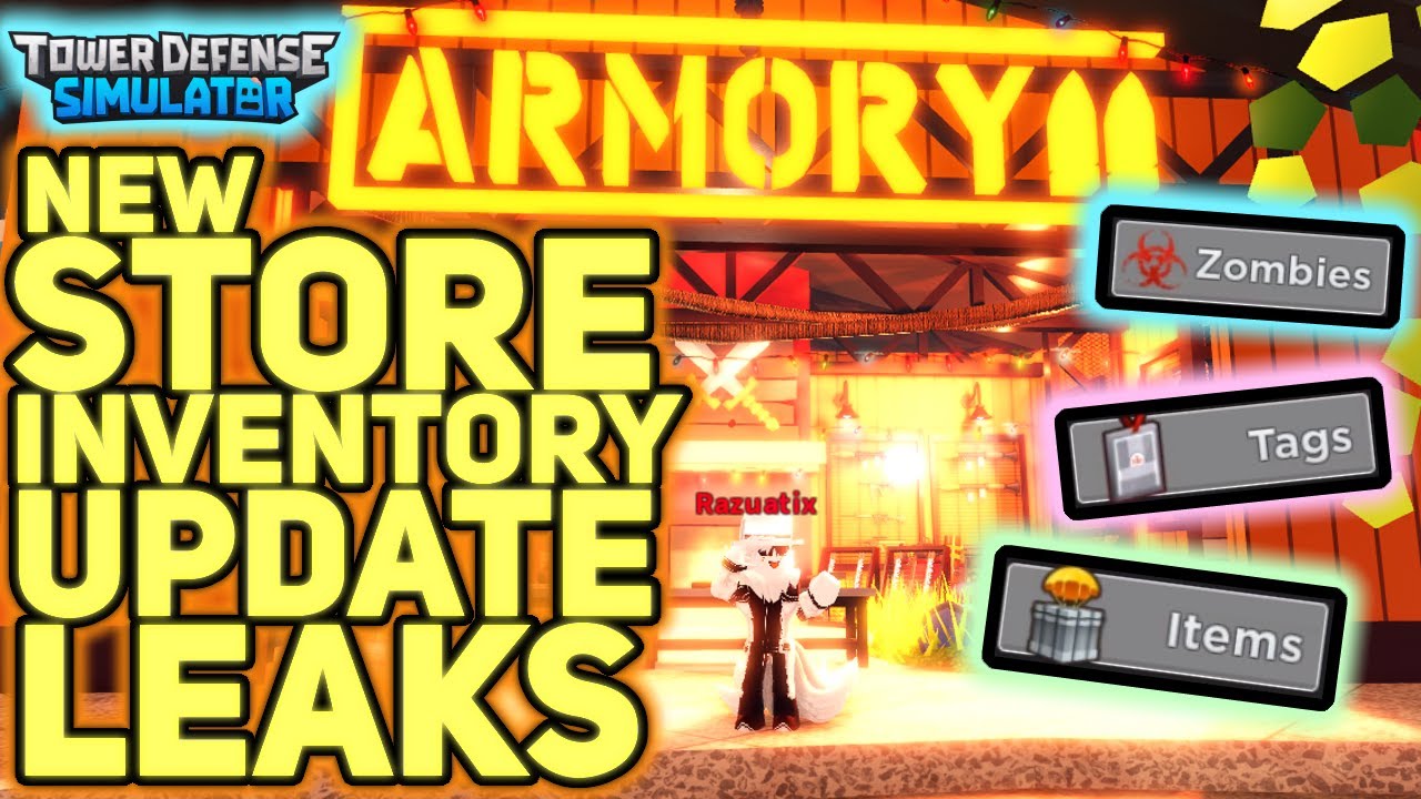 Potential Store/Inventory Update Leaks? - Tower Defense Simulator - YouTube