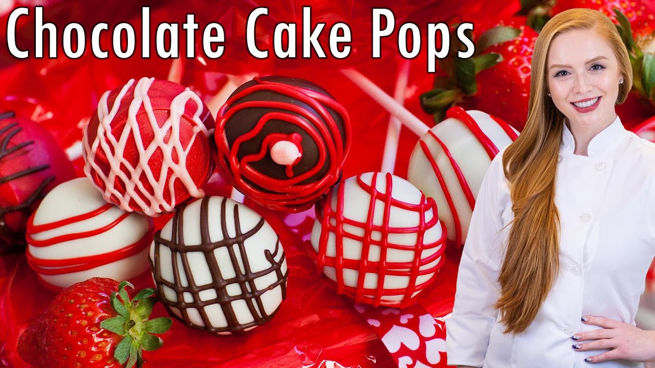How to Make Cake Pops - Salted Caramel Chocolate Cake Pops!! - YouTube