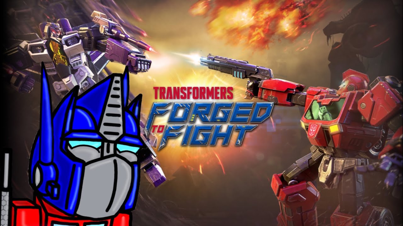 I let Optimus play Transformers Forge to fight on my phone - YouTube