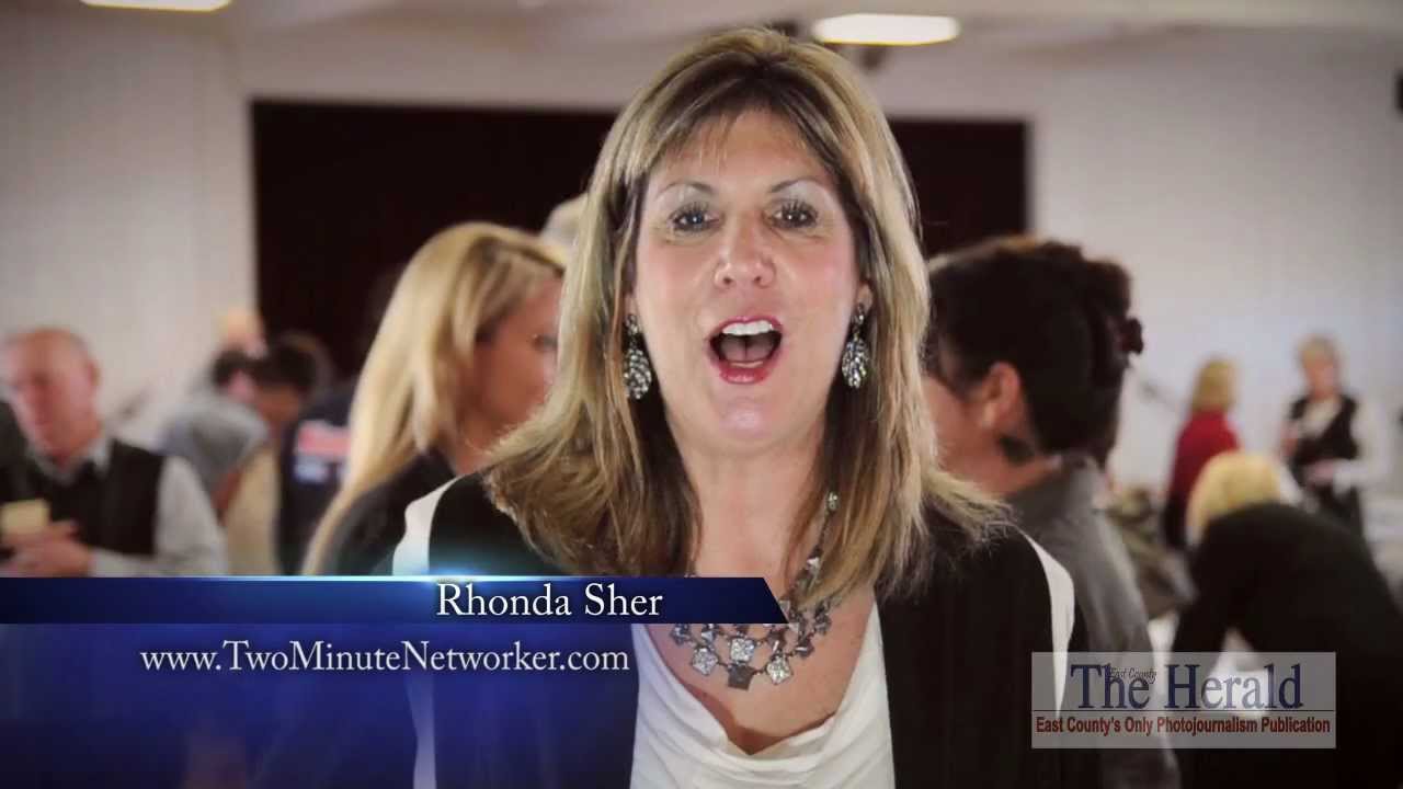 Rhonda Sher at East County Chamber of Commerce Breakfast - YouTube