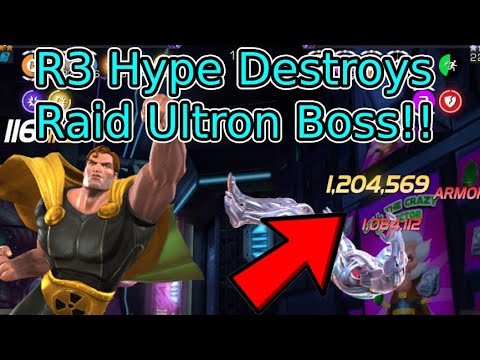 Raids Part 2! Ultron Boss Takedown! | Marvel Contest Of Champions - YouTube