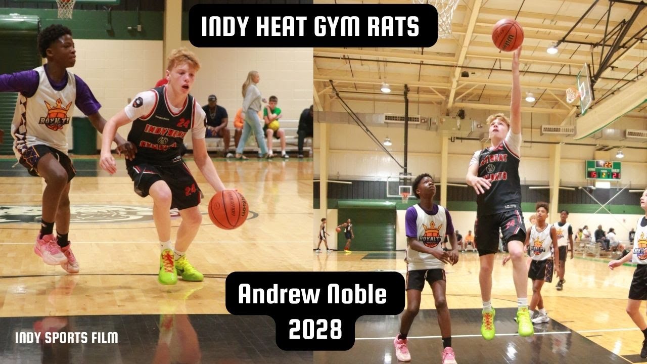 Three Sport Athlete Andrew Noble with Indy Heat Gym Rats is so TUFF ...
