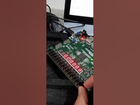 Digital Stopwatch on Nexys4 DDR board, using Verilog Hardware Description Language - YouTube