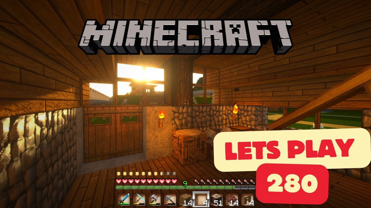 Lets Play Minecraft - episode 280 - ASMR °NO COMENTATOR/4K 60FPS° - YouTube