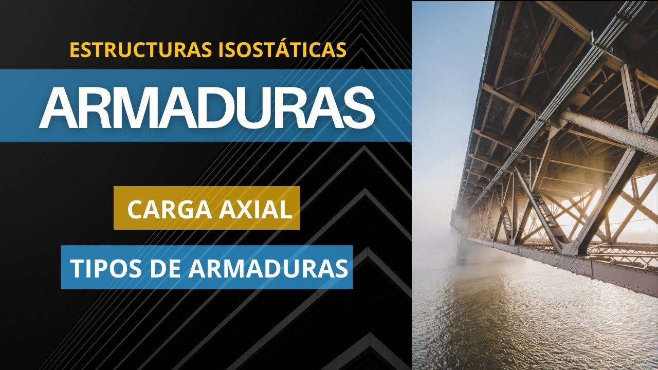 ¿Qué son las ARMADURAS? | ESTRUCTURAS ISOSTÁTICAS | Tipos de armaduras ...