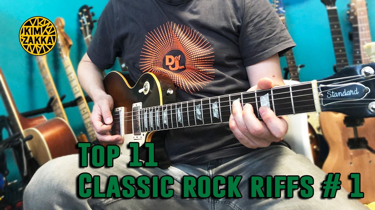 Top11 Classic Rock Riffs-1 - YouTube
