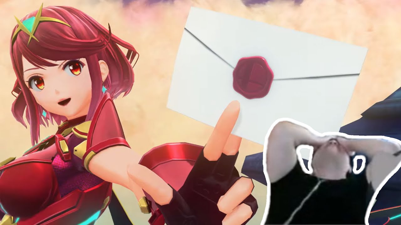 Who could disappoint me? (Pyra in Smash Reaction) - YouTube