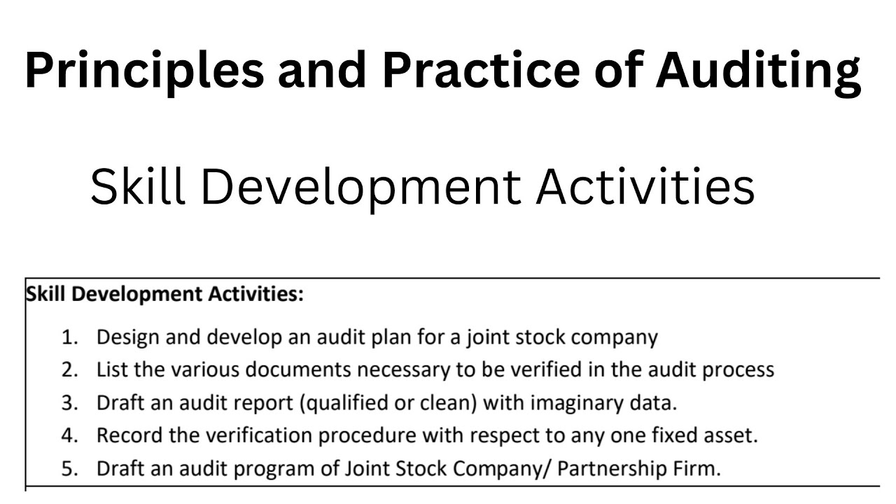 PPA Skill Development Activities - YouTube