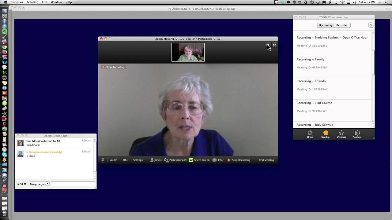 Controls and Settings for Using Zoom.us - YouTube