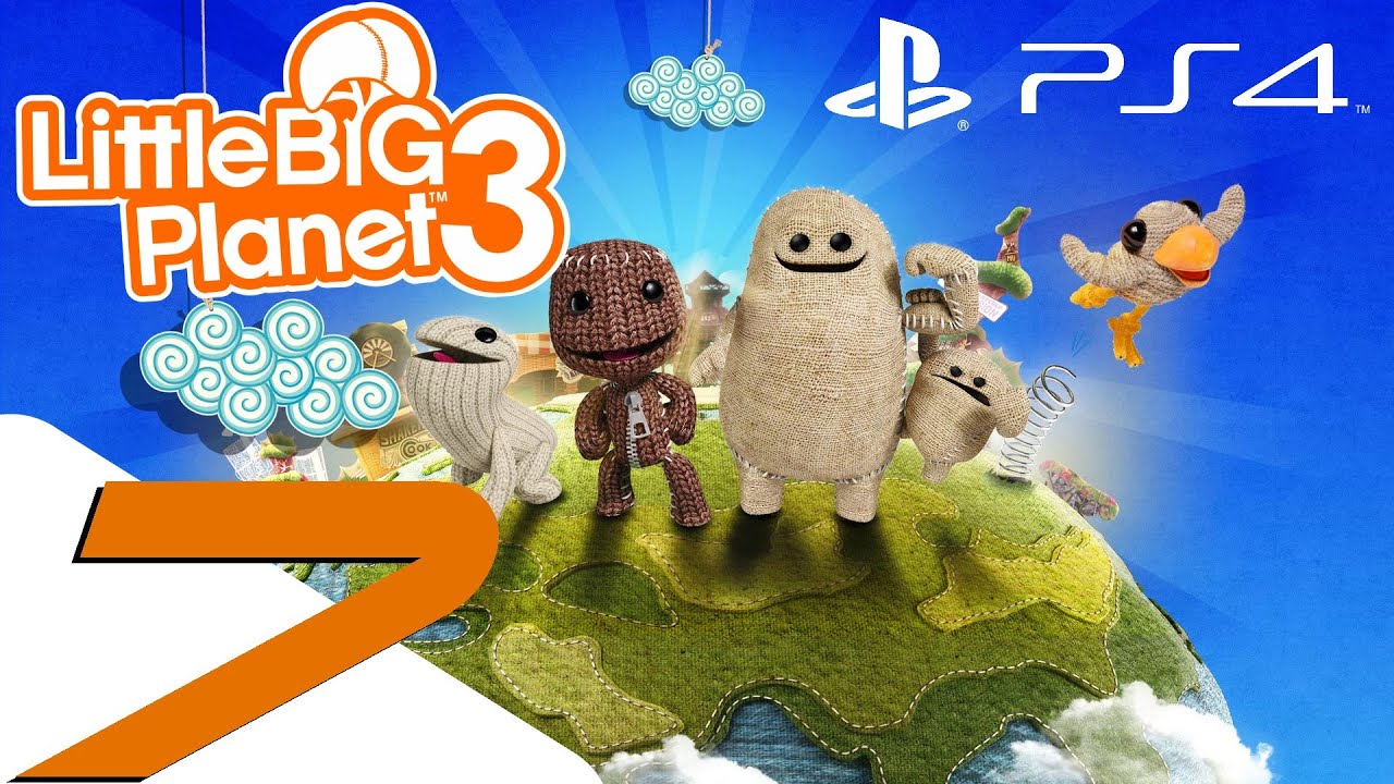 LittleBigPlanet 3 - PS4 Walkthrough Part 7 - Go Loco & Toggle Gameplay ...