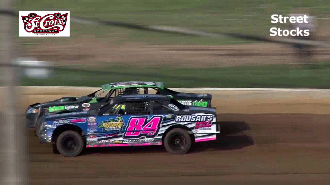 7-17-2016 Street Stock heat St. Croix Speedway - YouTube