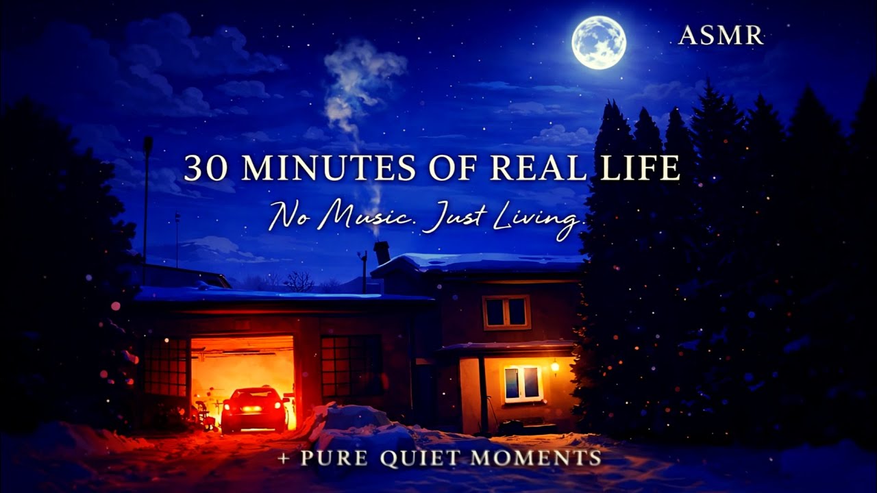 30 Minutes of Real Life ASMR | No Music, Just Living - YouTube